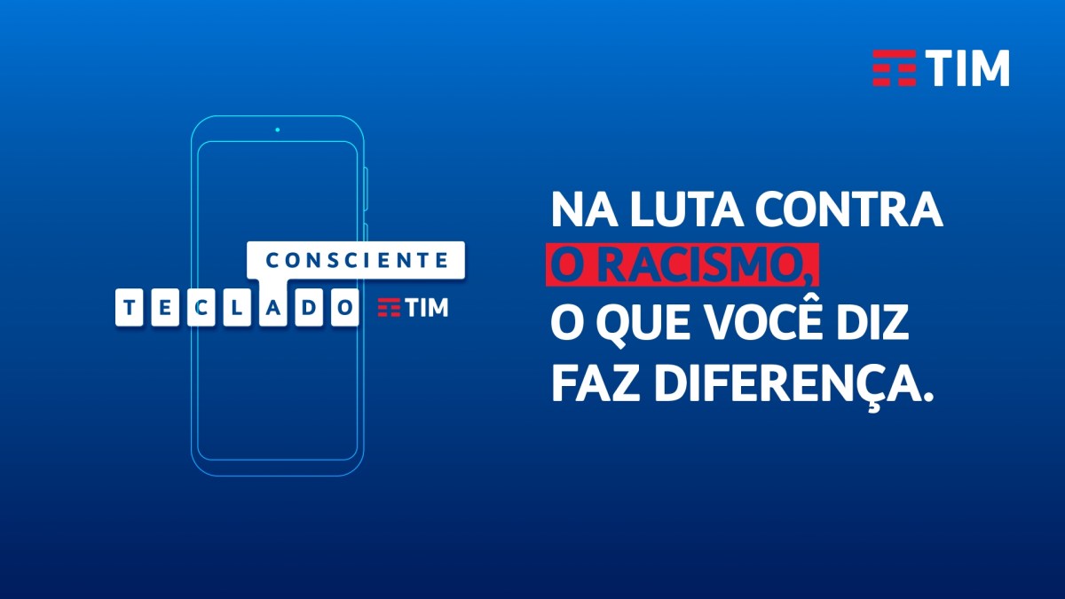 TIM cria teclado consciente contra o racismo – publicidade e cerveja ...