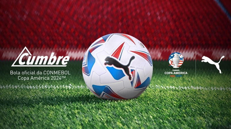 PUMA Cumbre, a bola oficial da CONMEBOL Copa América 2024 está pronta ...